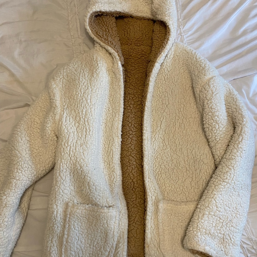 Reversible Sherpa/Teddy Jacket - Gem